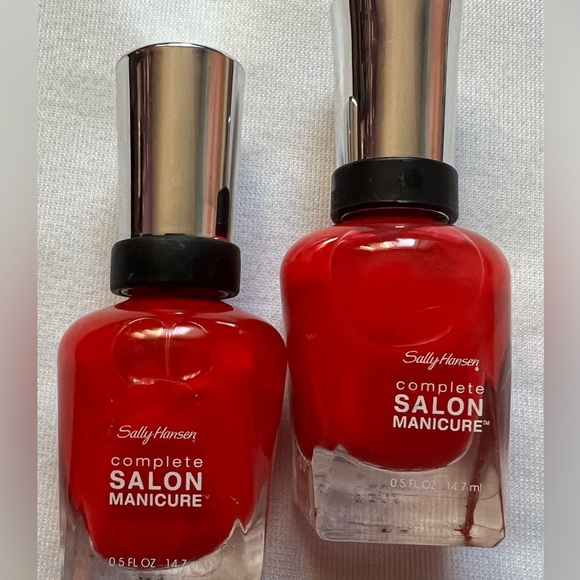 Sally Hansen | Makeup | 2 Sally Hansen Complete Salon Manicure Red 24 ...